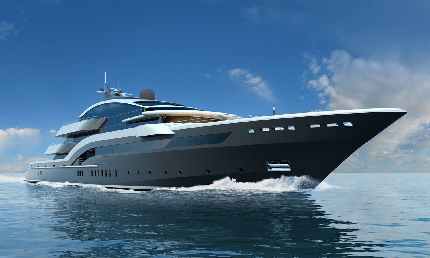 Yacht Y717 PROJECT SHARK, Oceanco | CHARTERWORLD Luxury Superyacht Charters